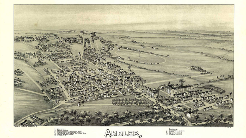 Throwback Thursday | Map of Ambler From 1894 - Around Ambler