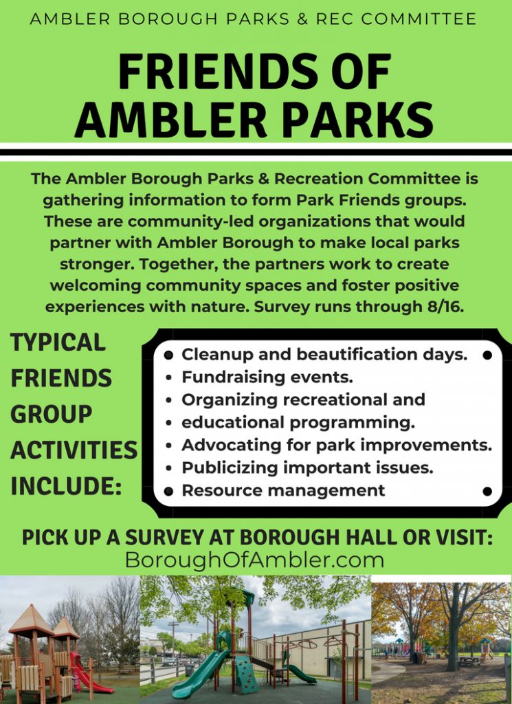 Friends-of-Parks-Survey-Flyer - Around Ambler