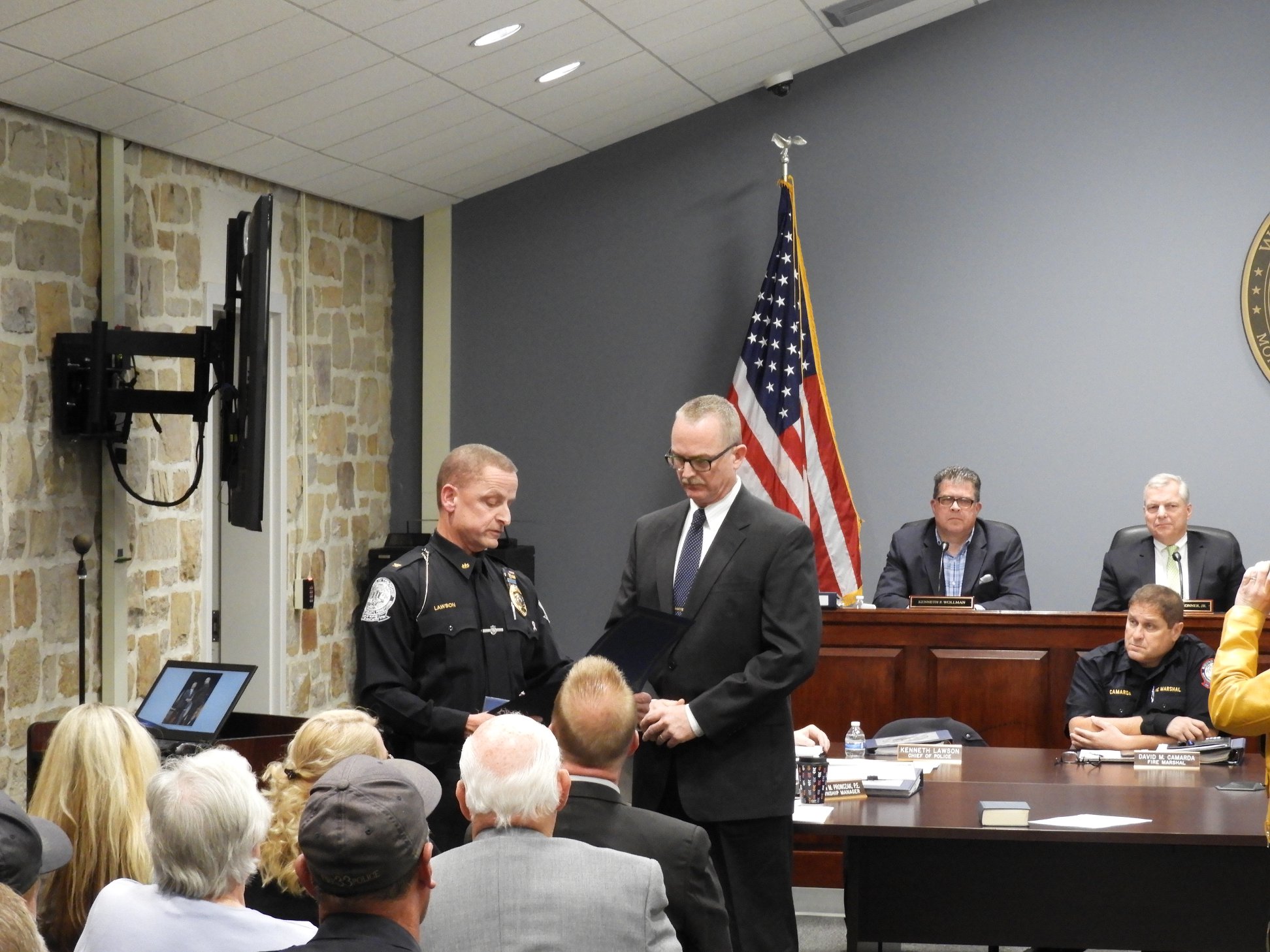 Whitpain Township Recognizes Several members of Police Department and ...