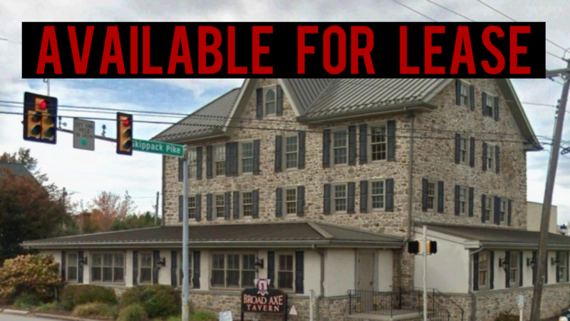 Broad Axe Tavern Available for Lease - Around Ambler