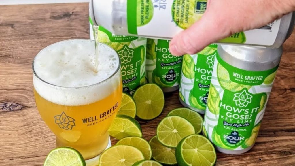 Well Crafted's Key Lime Gose now available in cans, along with on draft ...