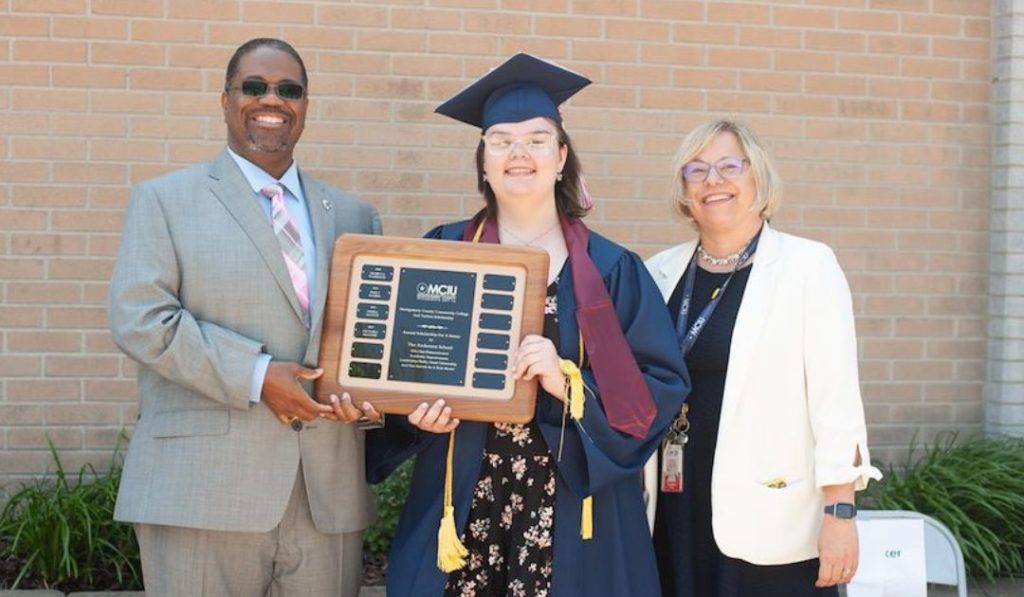 Montgomery County Community College awards Anderson School grad with ...