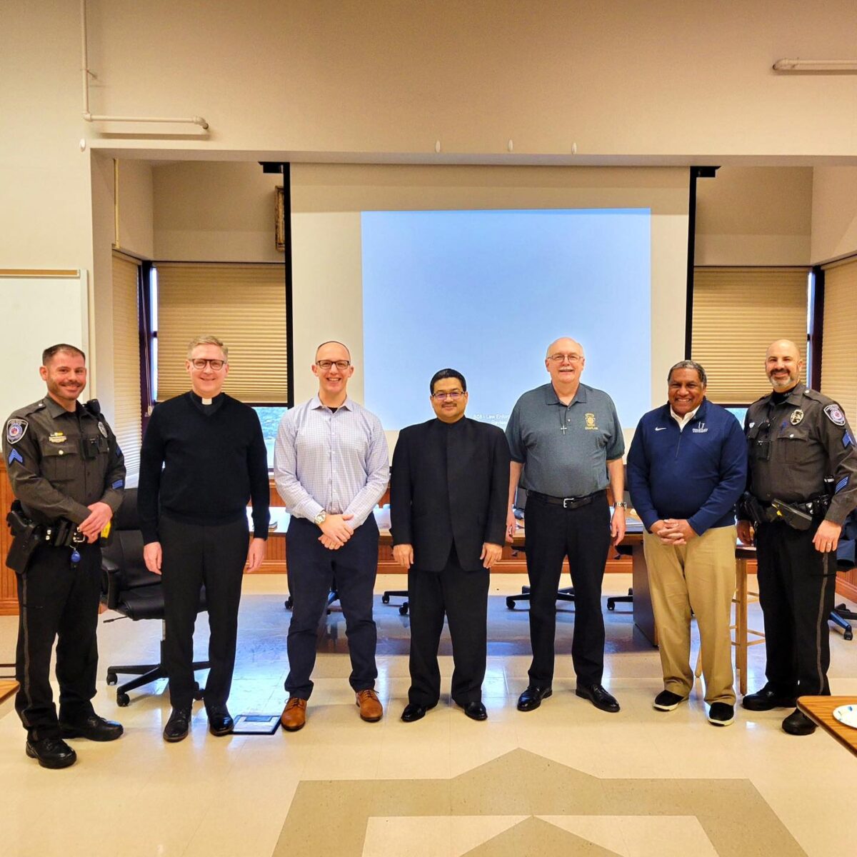 Rev. George Weldon, first-ever Upper Dublin Police Chaplain, receives ...