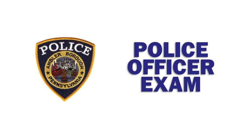 Ambler police to conduct probationary officer exam in November ...