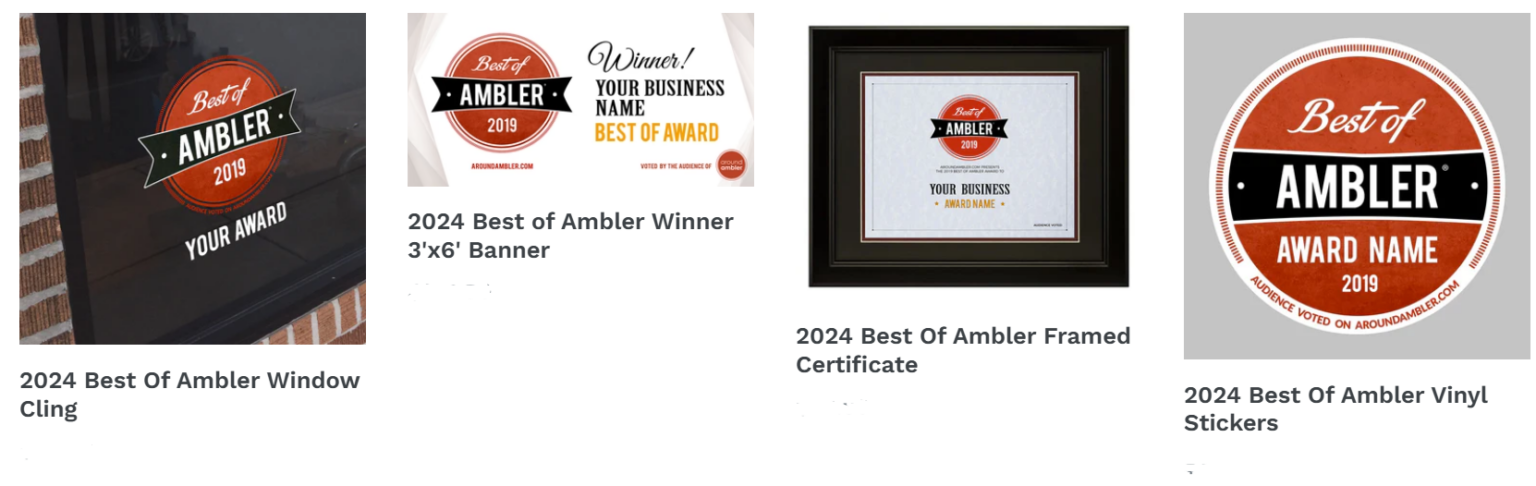 Winners announced for the 2024 edition of Best of Ambler! - Around Ambler