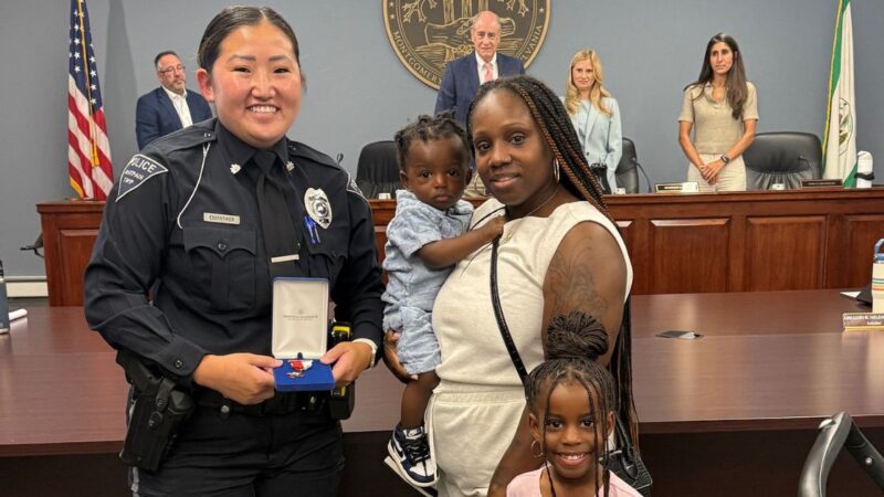 Whitpain Township police officer recognized for saving infant - Around ...