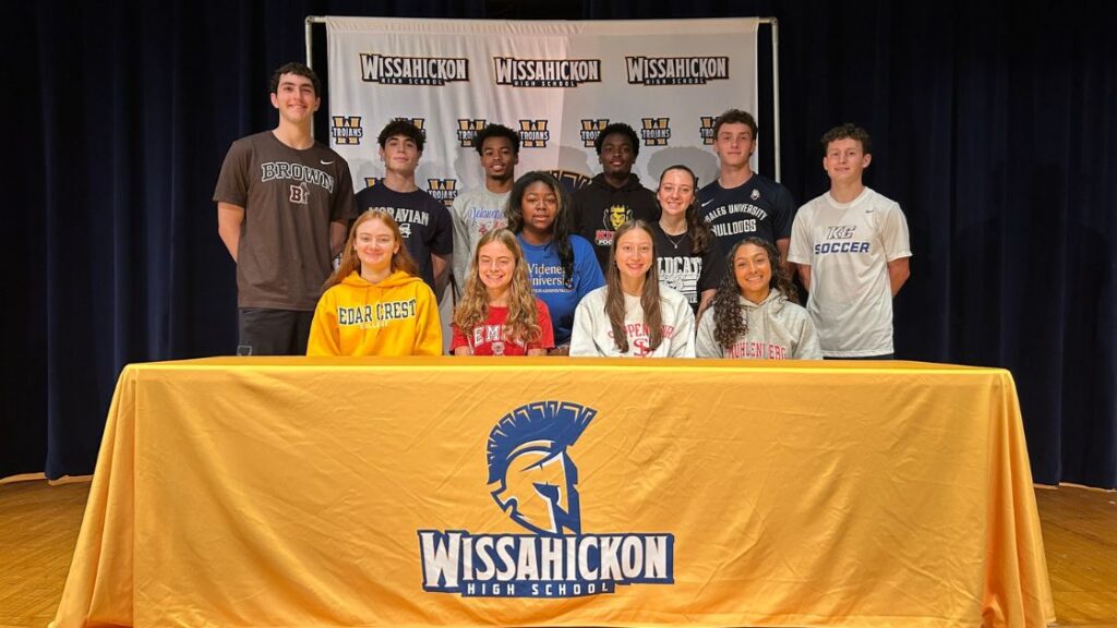 12 Wissahickon High School seniors to continue education and athletic ...